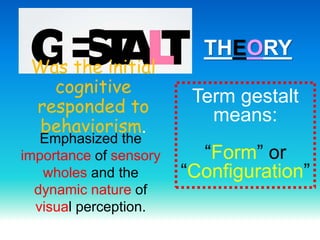 Cognitive Psychology | PPTX