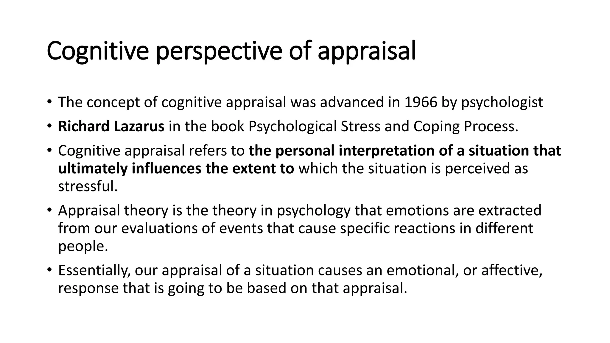 Cognitive perspective in psychology | PPTX