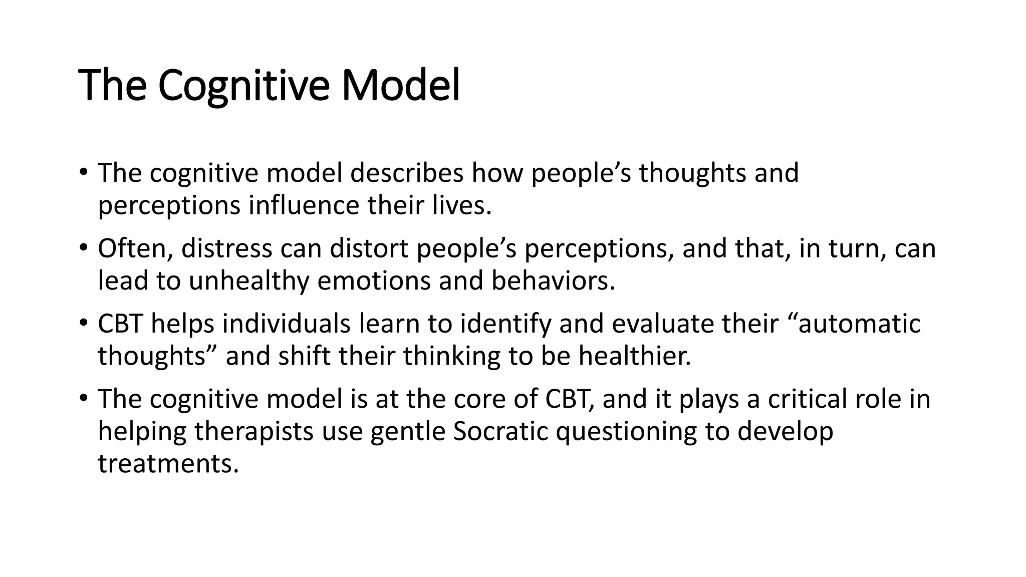 Cognitive perspective in psychology | PPTX