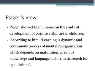 Cognitive perspectives | PPTX