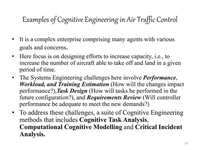 Cognitive Engineering | PPTX