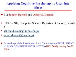 Cognitive_presentation and realistics.pptx | Free Download