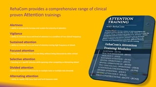 Cognitive problems after stroke / RehaCom | PPTX