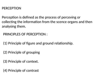 Cognitive process presentation shows cognitive ability definition | PPTX