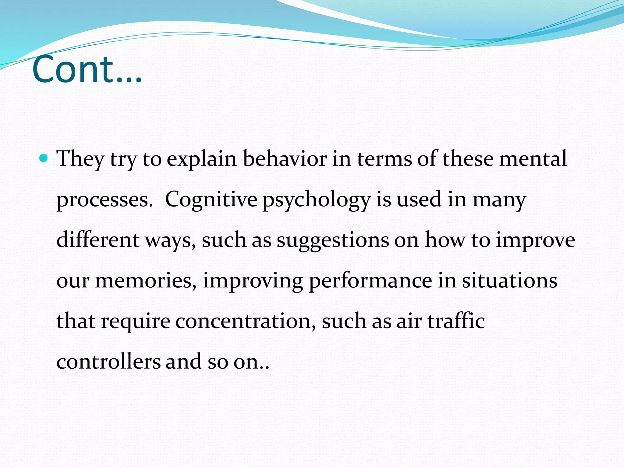 Cognitive process | PPTX