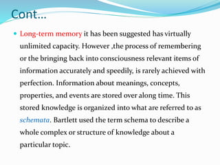 Cognitive process | PPTX