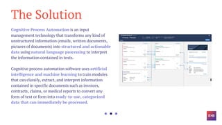 Cognitive process automation for insurance | PDF