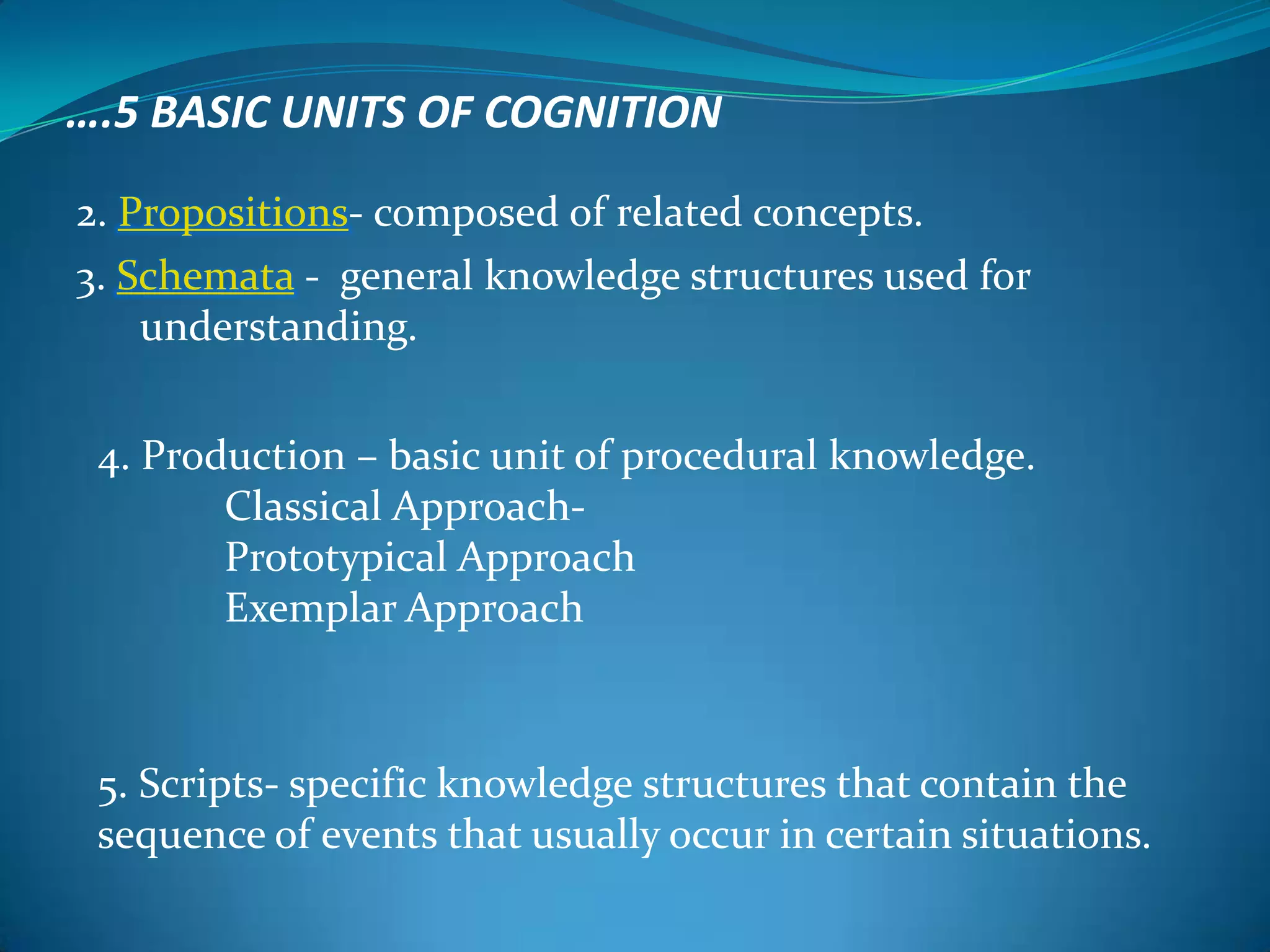 Cognitive process by sipnayan101 | PPTX