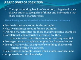 Cognitive process by sipnayan101 | PPTX