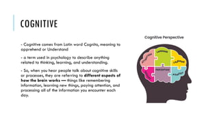 Psychology - Cognitive Processes and Model.pptx