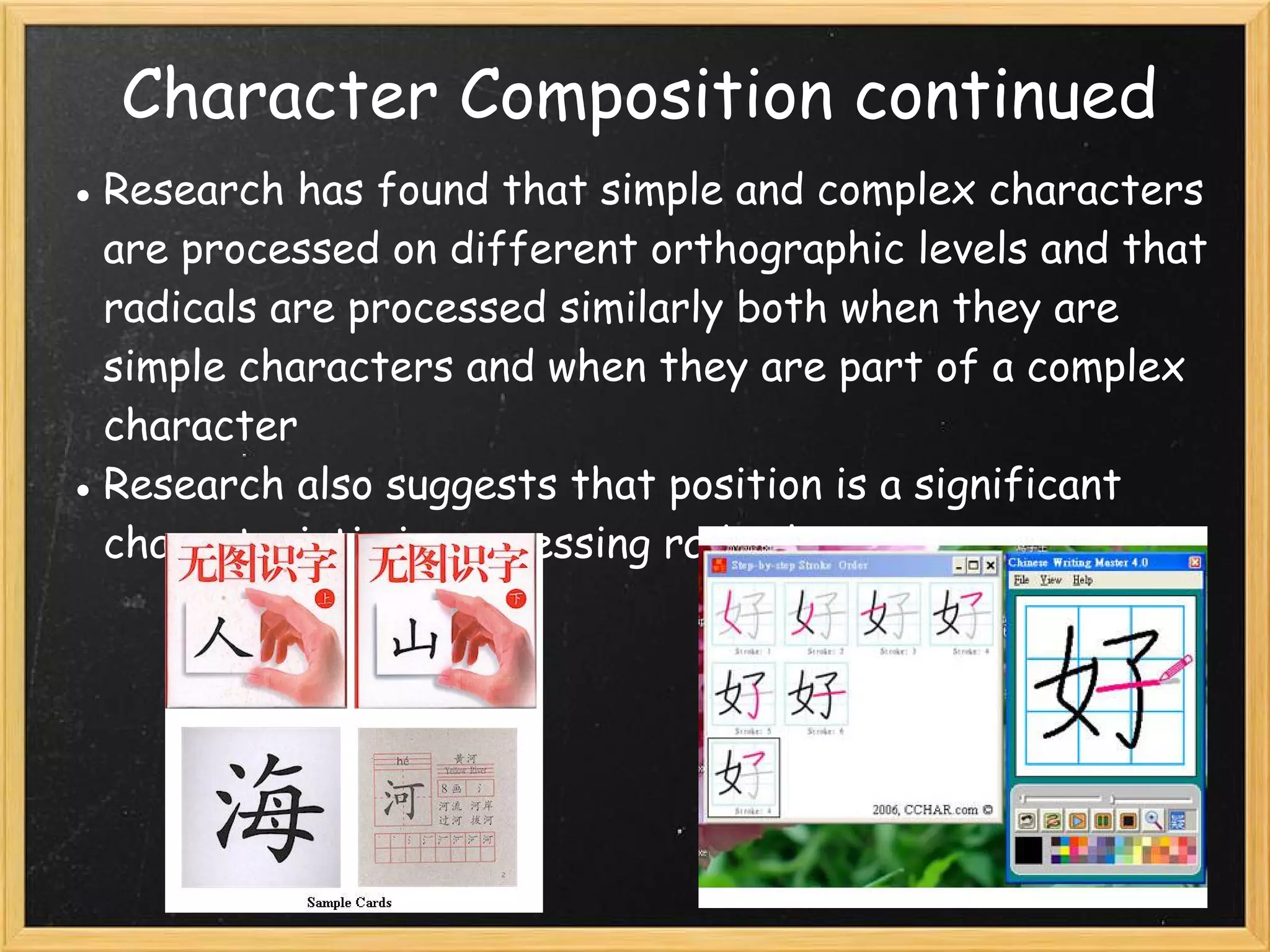 Cognitive processing in non alphabetic languages | PDF