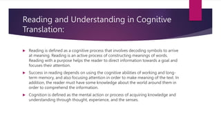 Cognitive Process Of Translation in the field of Translation Studies.pptx