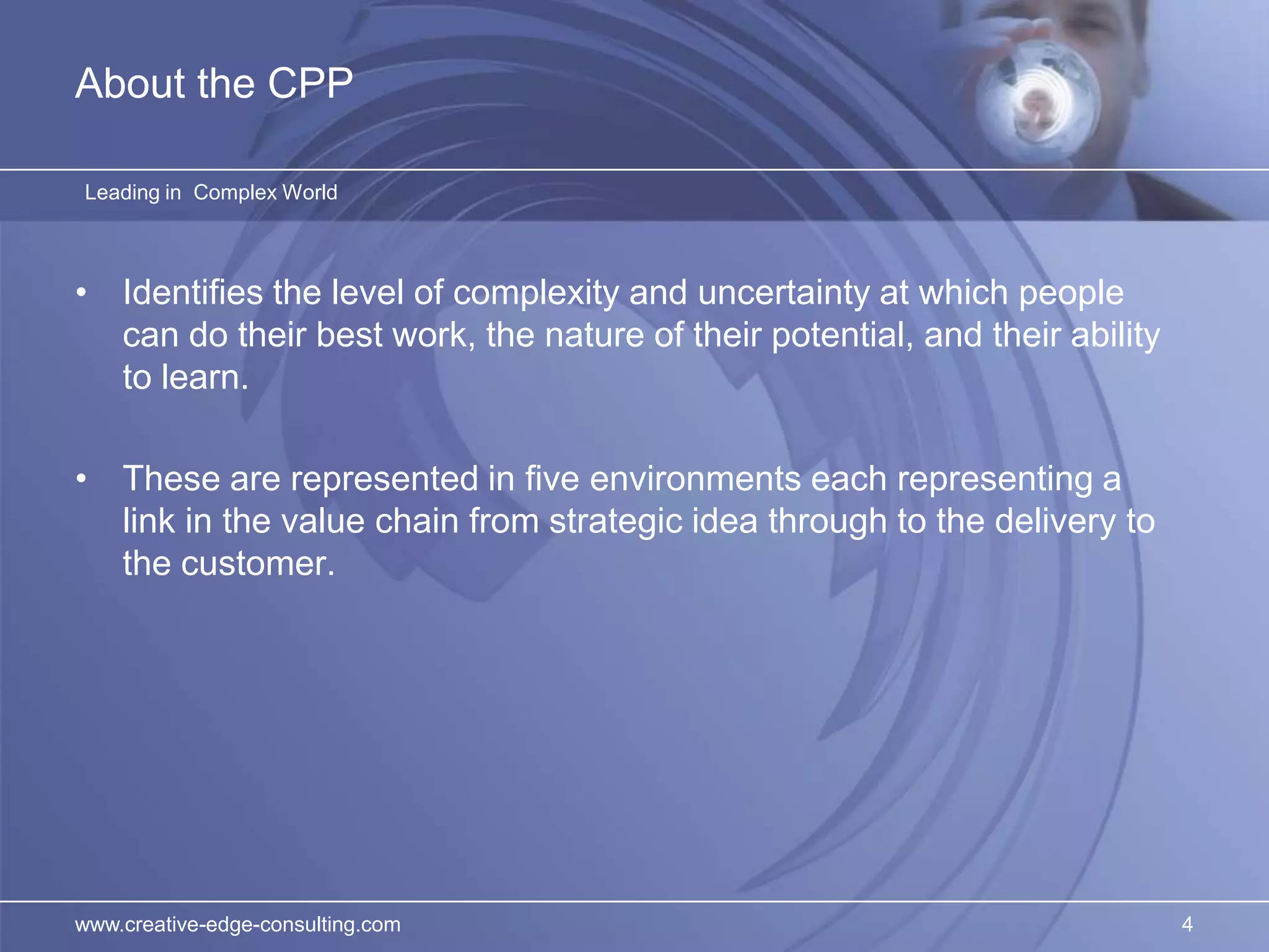 Cognitive Process Profile (CPP) psychometric | PPTX