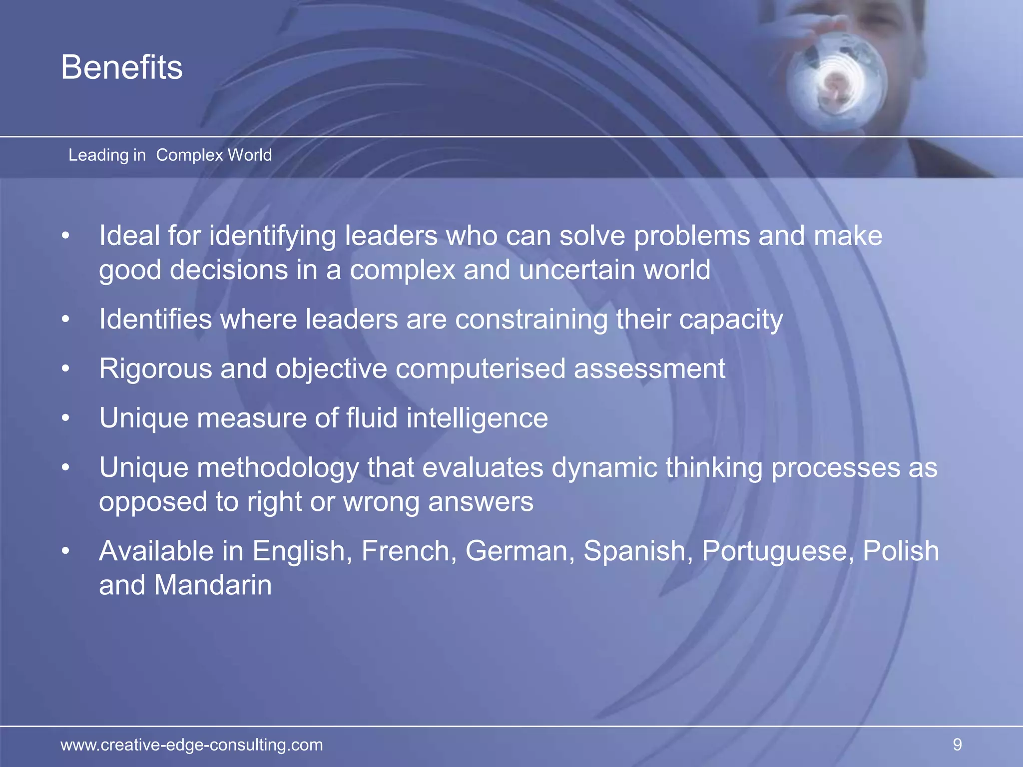 Cognitive Process Profile (CPP) psychometric | PPTX