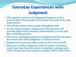 Cognitive Psychology | PPT | Free Download