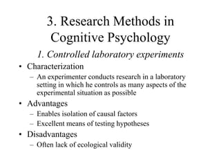 Cognitive psychology | PPTX