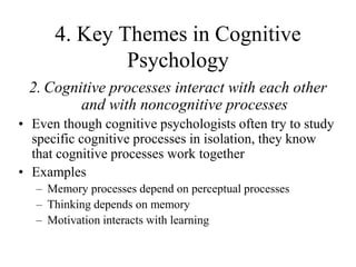 Cognitive psychology | PPTX | Science