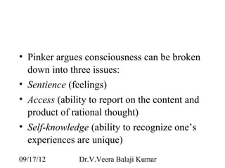 Cognitive psychology consciousness | PPT