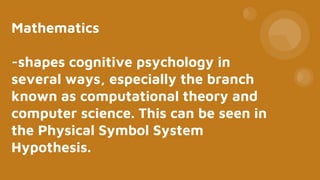 Cognitive psychology lesson two | PPTX