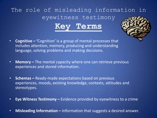 Cognitive Psychology Nicole Conner | PPTX