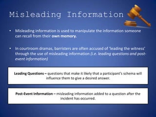 Cognitive Psychology Nicole Conner | PPTX