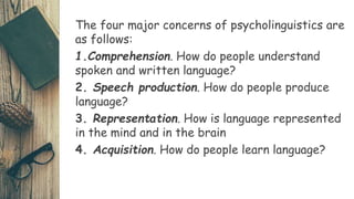 Cognitive psychology language and communication | PPTX