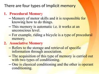 COGNITIVE PSYCHOLOGY (LTM) Sandhiya.pptx