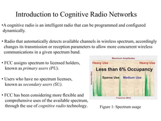 Cognitive radio networks | PPTX