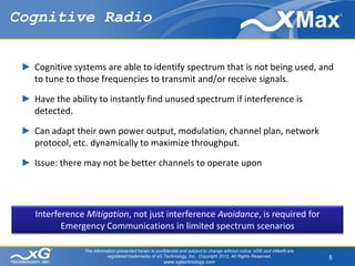 Cognitive Radio for Public Safety Applications September 2012 | PPT