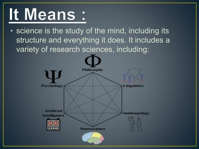 Cognitive science presentation | PPTX | Science
