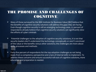 Cognitive security | PPT