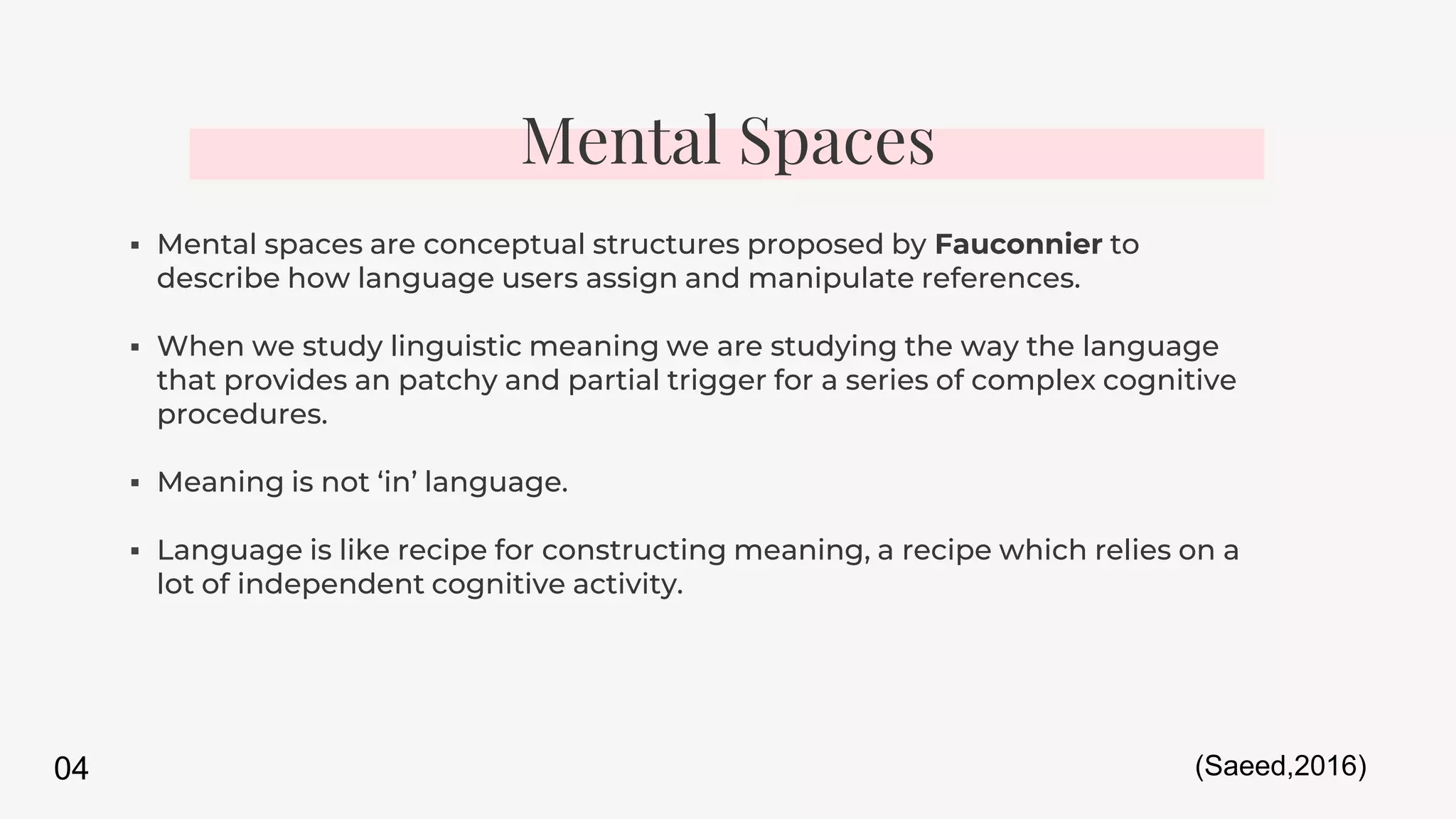 Cognitive semantics ch11 | PPTX