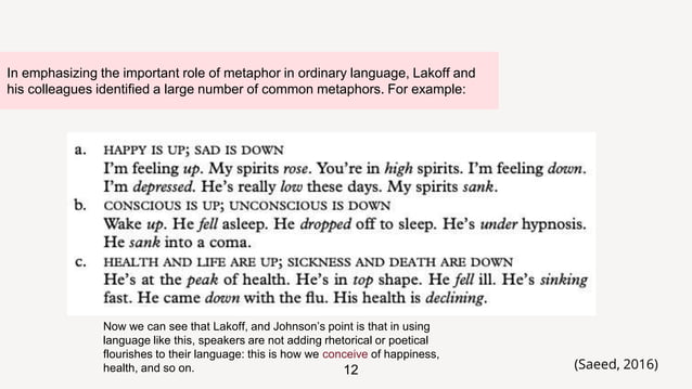 Cognitive semantics, semantics | PPTX | Science