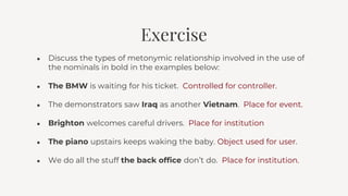 Cognitive semantics, semantics | PPTX