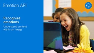 Microsoft Cognitive Services - Anup Reghunathan - Microsoft | PPT