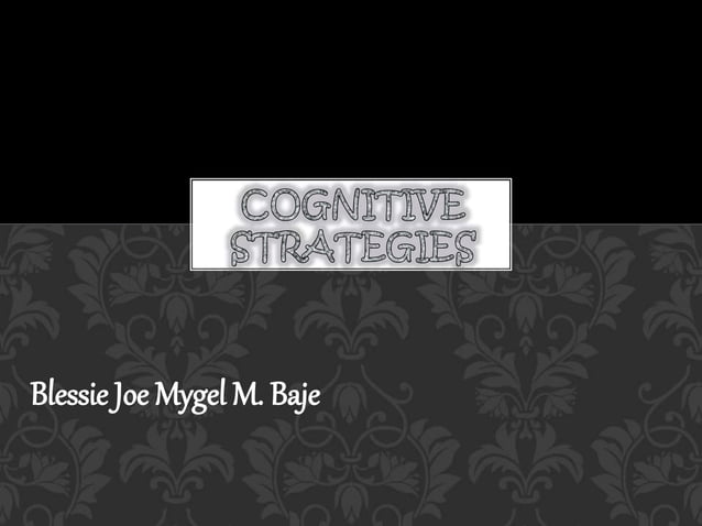 Cognitive Strategies & Context Clues | PPTX