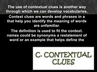 Cognitive Strategies & Context Clues | PPTX