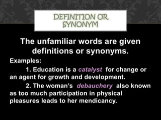 Cognitive Strategies & Context Clues | PPTX