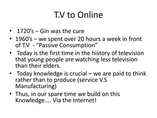 Cognitive surplus | PPTX