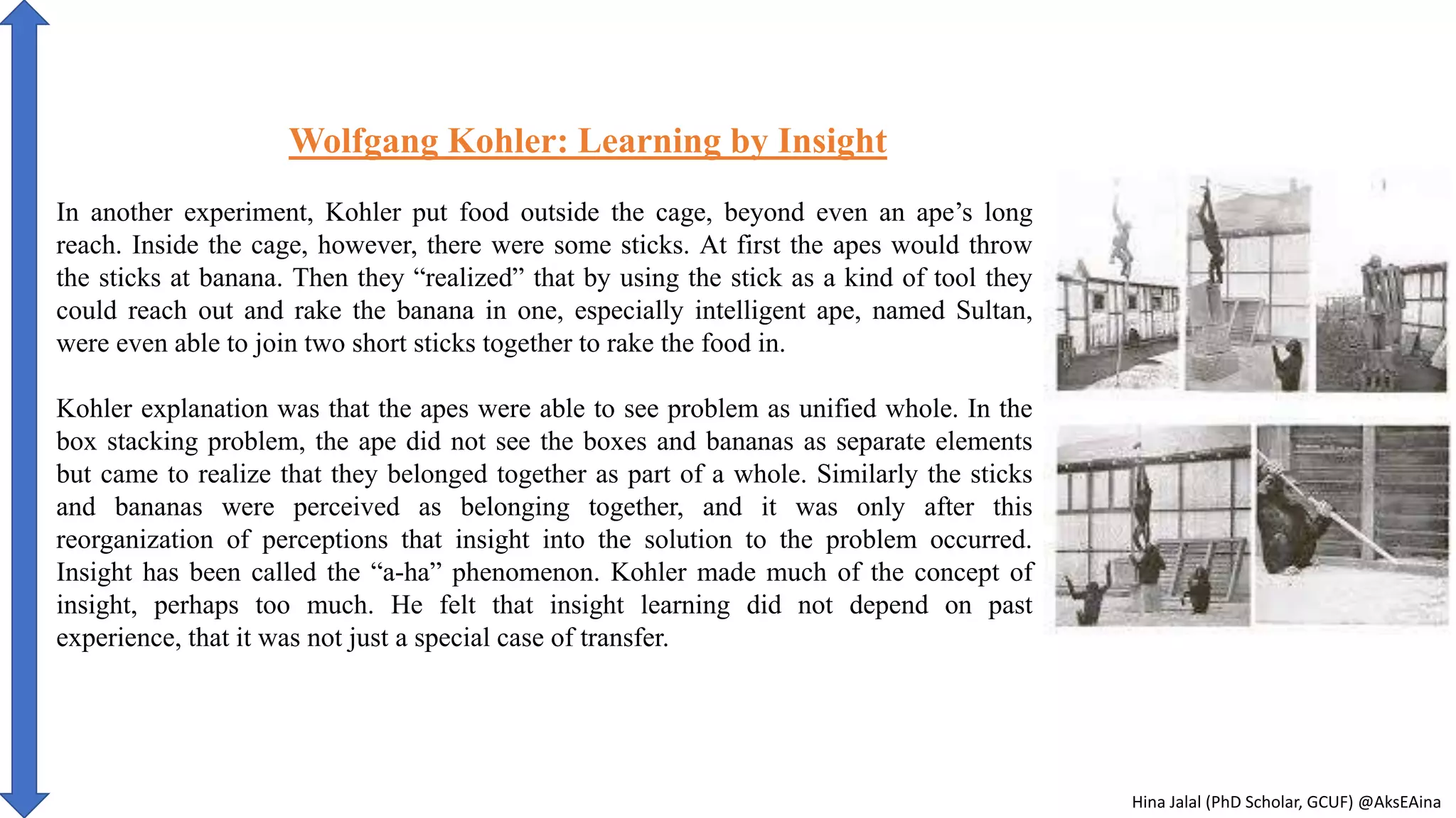 Cognitive theories of learning | PPT