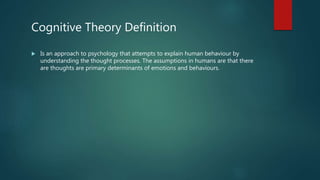Cognitive theory | PPT