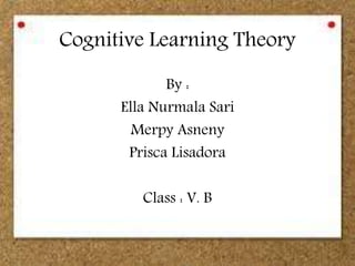 Cognitive learning theory | PPTX | Education
