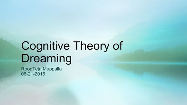 Semantic, Cognitive and Perceptual Computing -Cognitive theory of ...