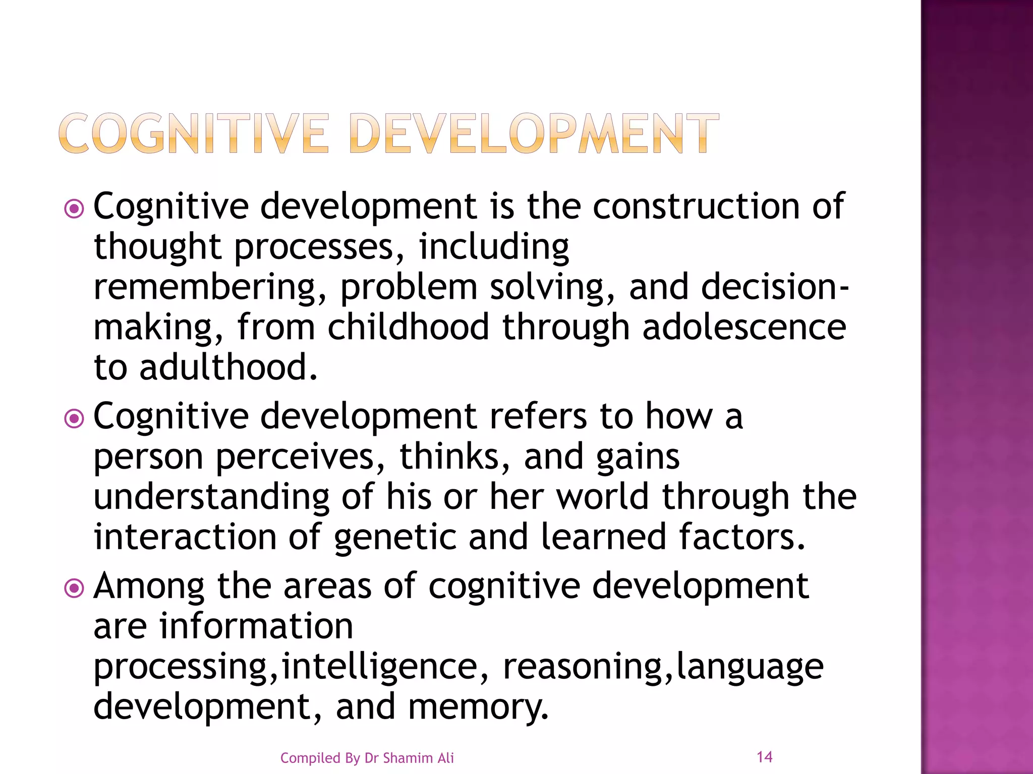 Cognitive theory _presentation | PPTX