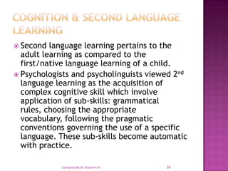 Cognitive theory _presentation | PPTX