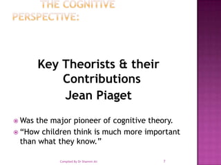 Cognitive theory _presentation | PPTX
