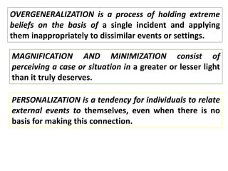 Cognitive therapy | PPTX