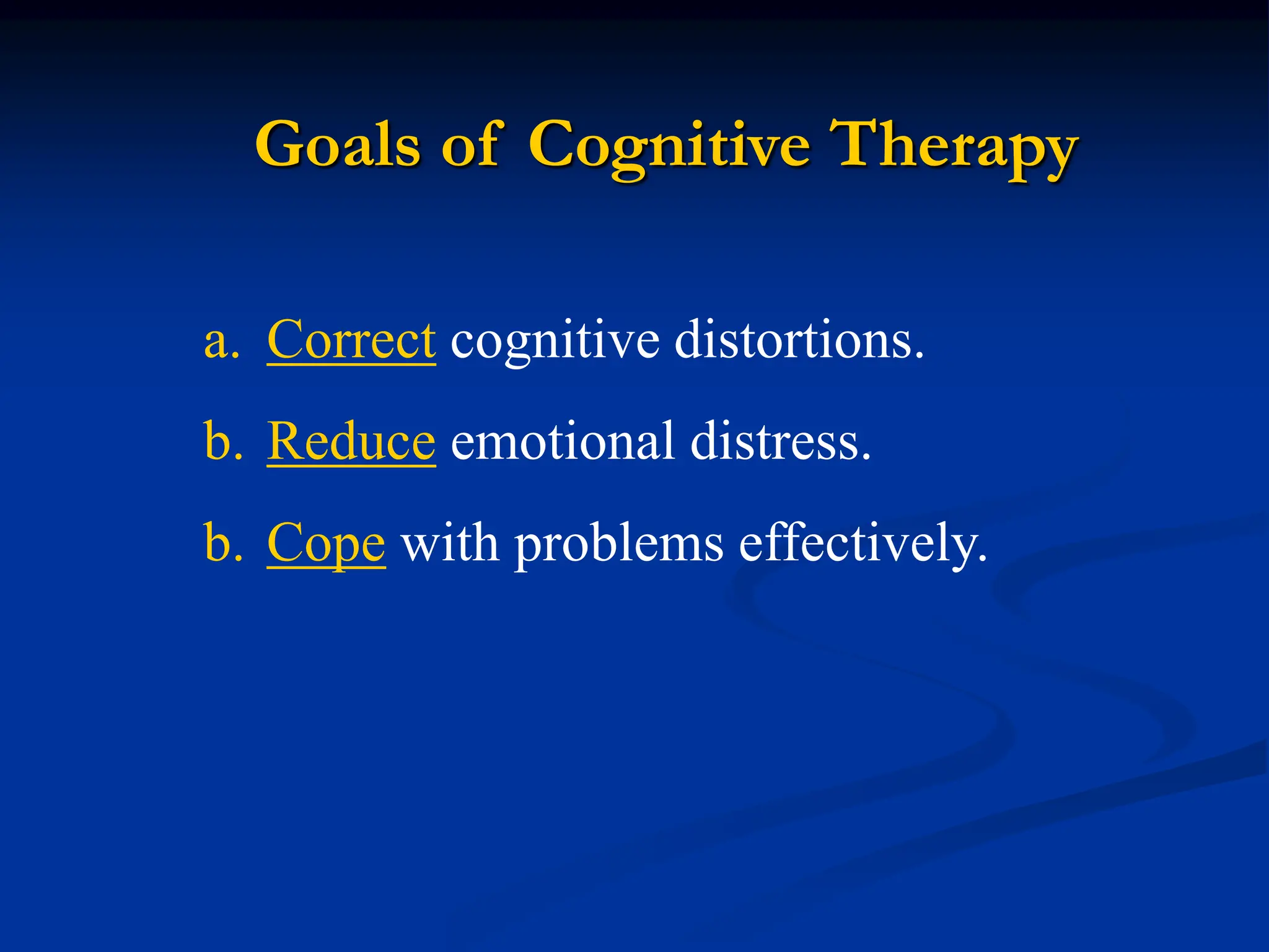 Cognitive Therapy for Depression.ppt