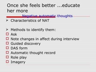Cognitive therapy of depression | PPT