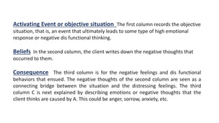 Cognitive therapy(theory) 8.2 | PPT